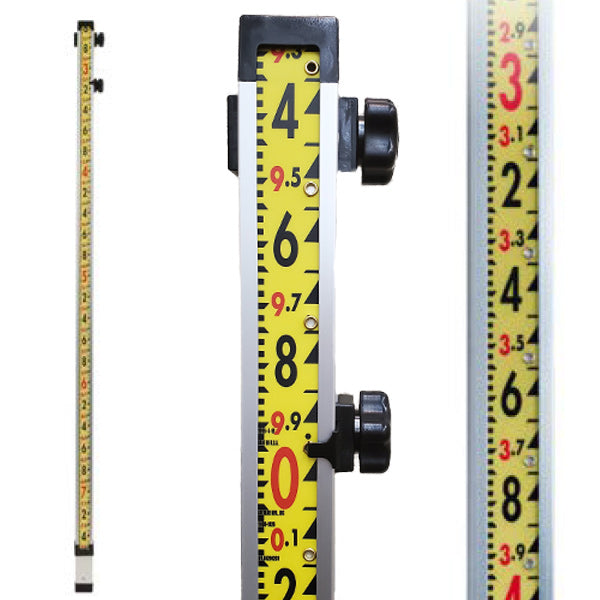 LaserLine 10' Direct Read Grade Rod | Lenker Rod | Vectors Inc.